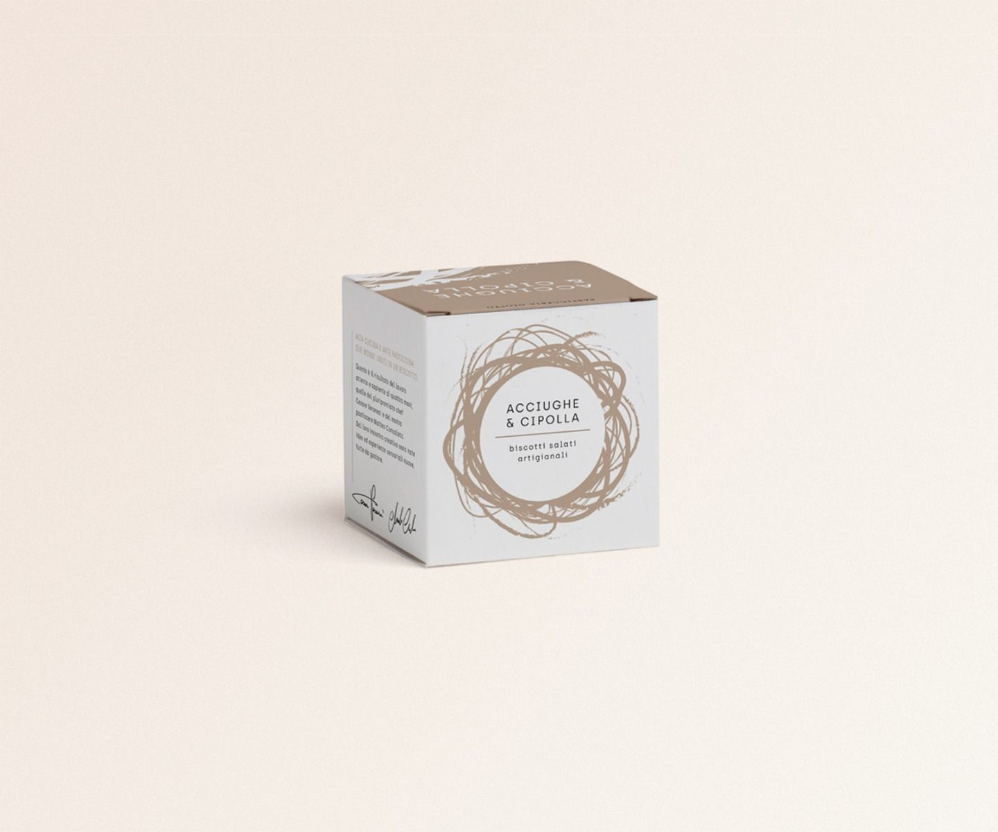 Biscotti Salati Acciughe e Cipolla 35g | Pasticceria Giotto
